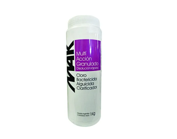 MAK Multiaccion de 1 kg - Agua Limpia